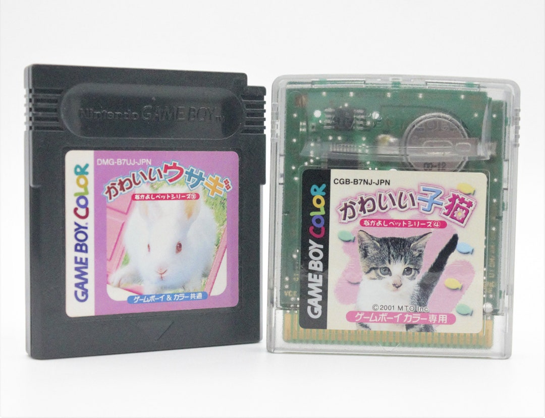 Vintage Nintendo Japanese Game Boy Color Video Game Cartridges 2 Games ...