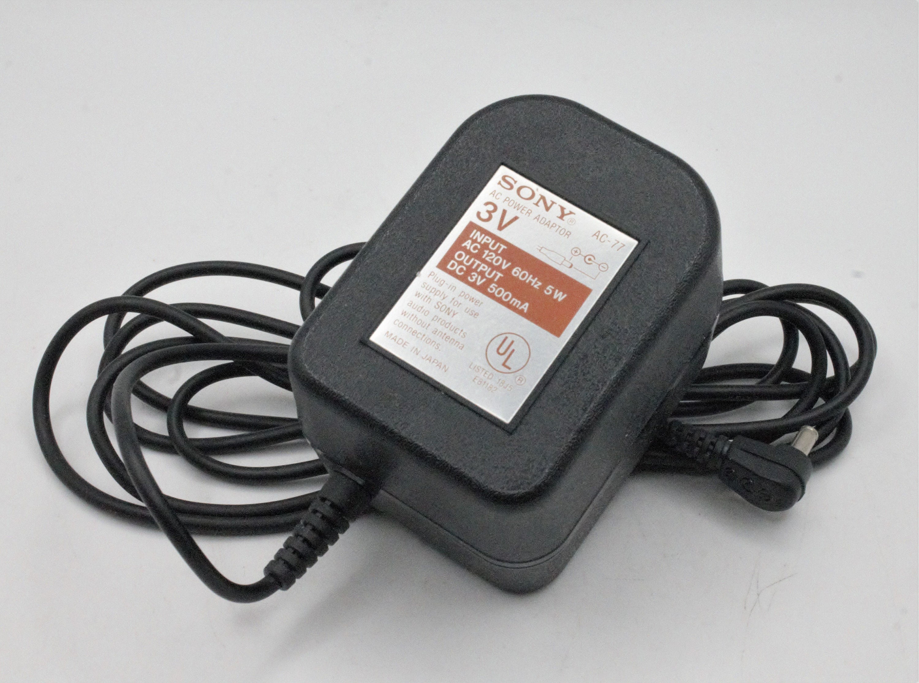 Vintage Sony Walkman Power Supply 3V AC Plug-in Adaptor - Etsy