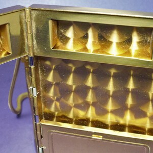 Vintage 1950s Clutch Makeup Case Compact Brass Abalone Pearl - Etsy