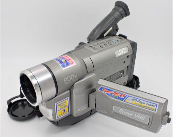 Vintage VHS Camcorder Video Camera Recorder Mini-vcr Color LCD Screen ...