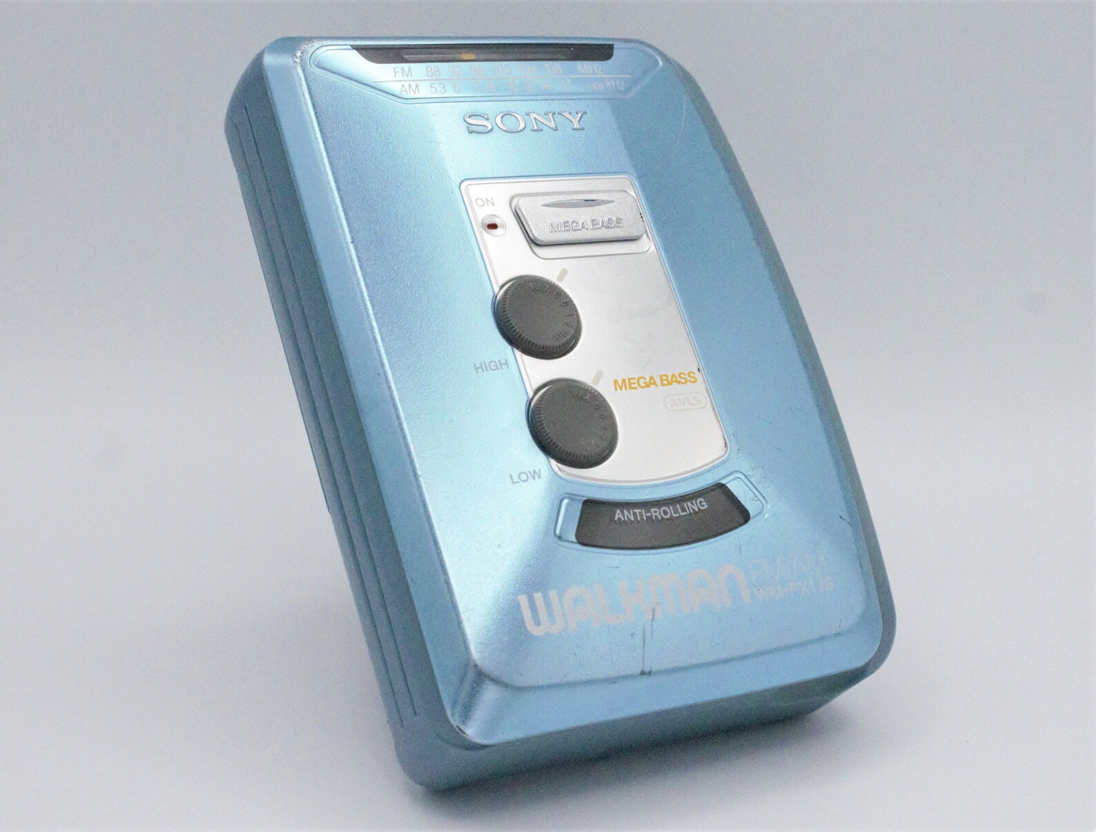 Vintage Sony Walkman Blue Chrome Personal Stereo Cassette - Etsy