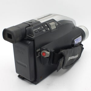 Vintage Panasonic Palmcorder Camcorder Video Camera Recorder Micro VHS ...