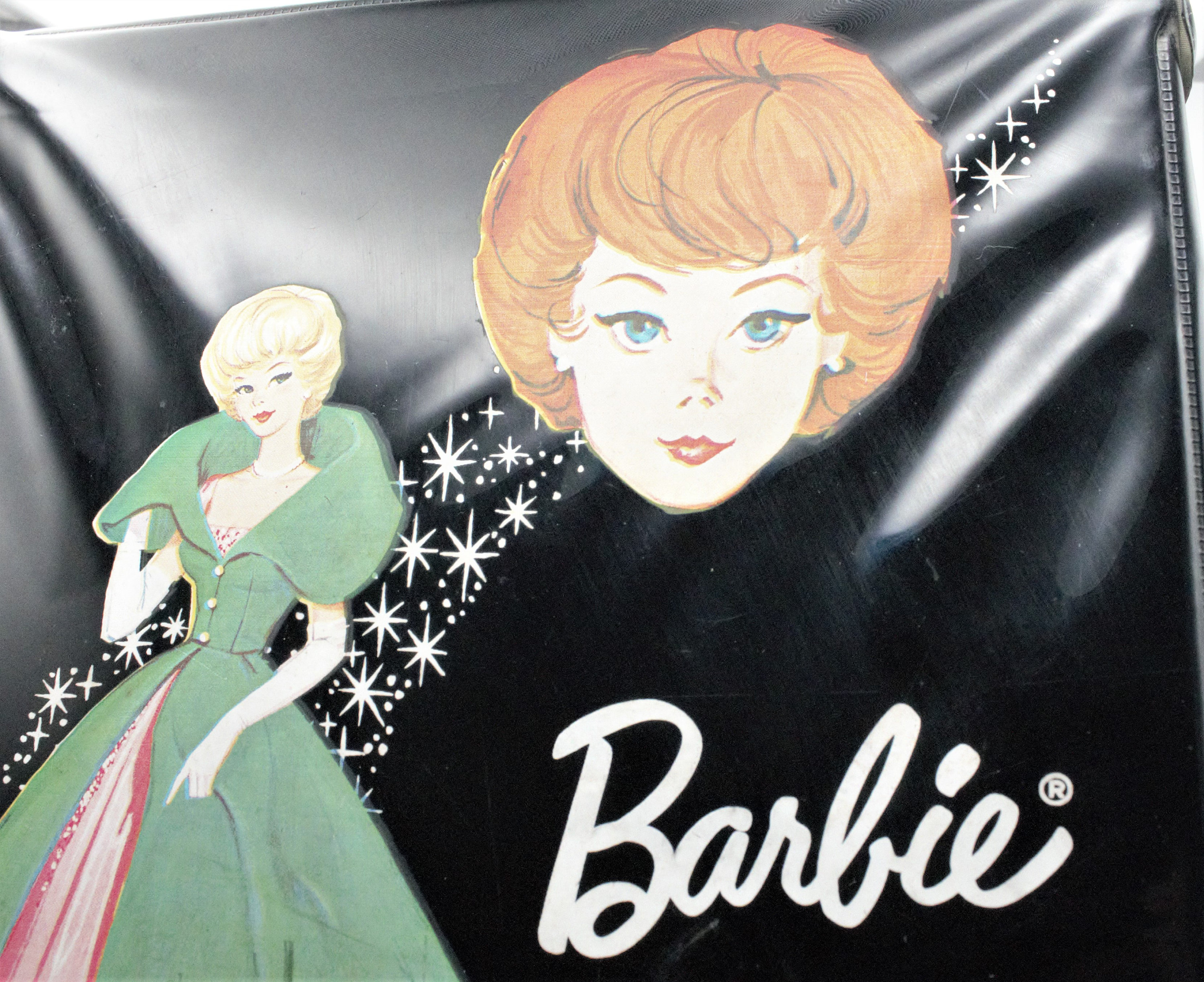 Vintage 1960s Barbie Doll Carrying Storage Case Black Vinyl - Etsy