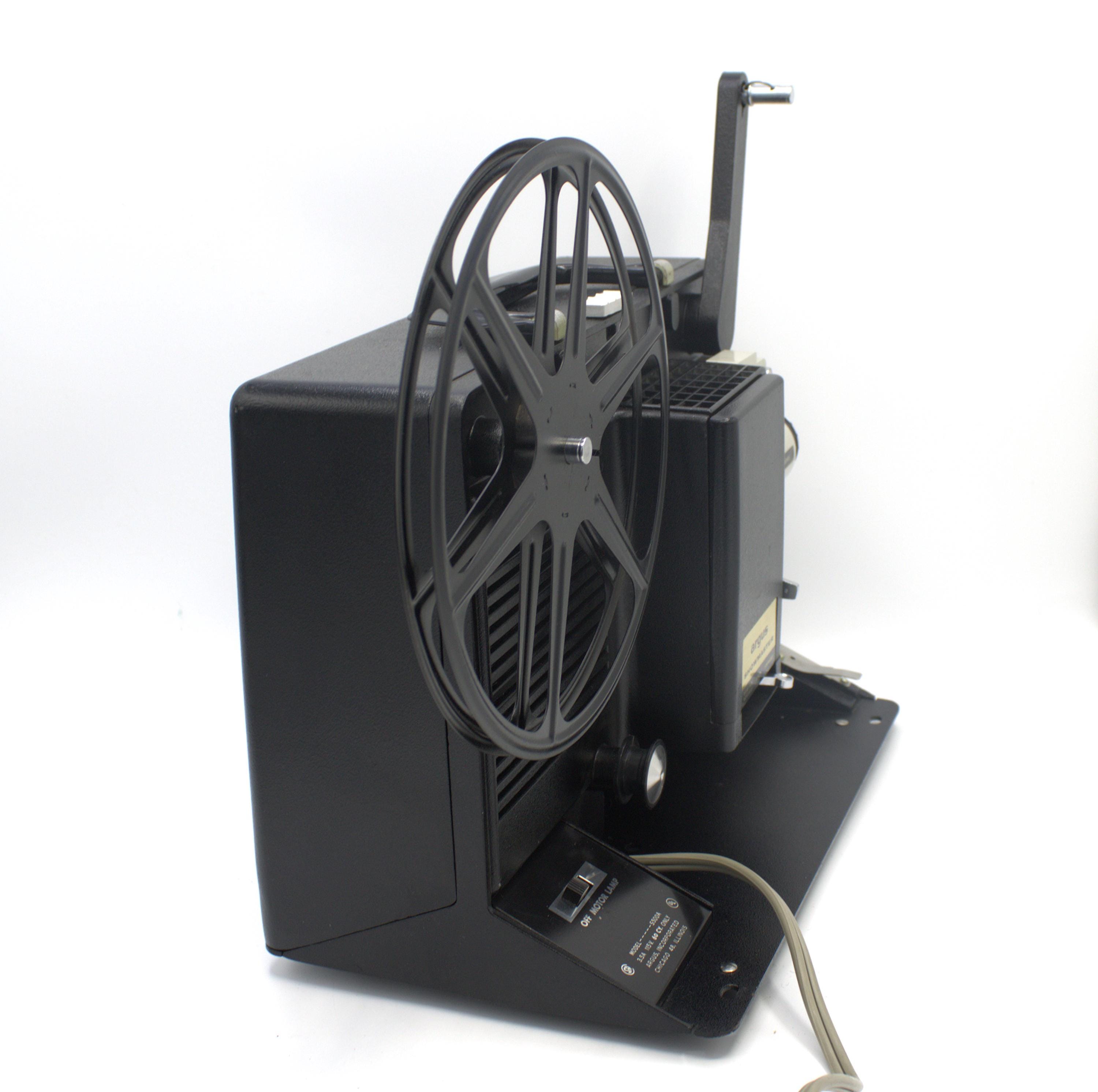 Vintage Argus Showmaster Home Movie Projector 8mm Reel Film Projection ...