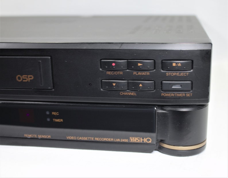 Vintage VCR Cassette Tape Recorder Player VHS Audio Video - Etsy