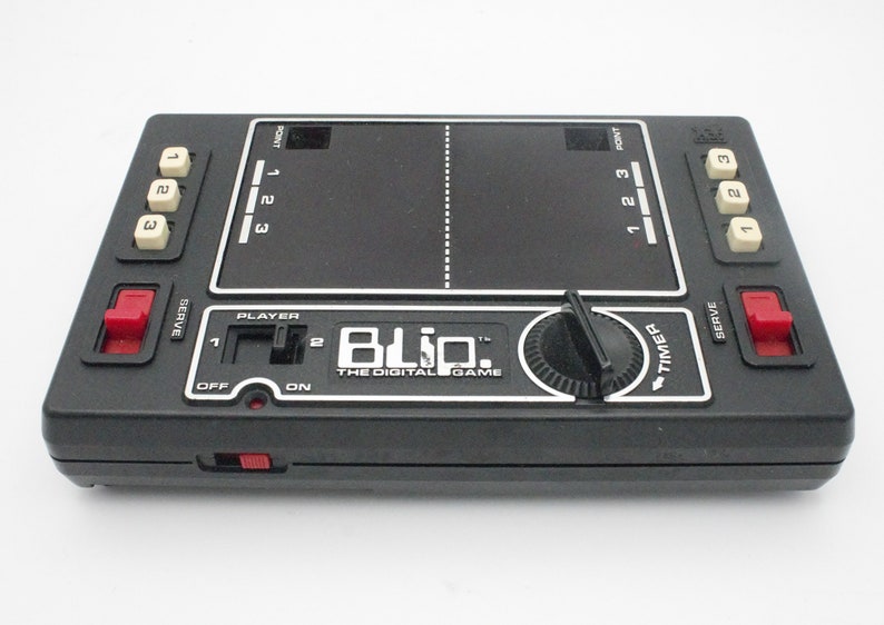 Vintage 1970s Handheld Electronic Game Blip Tennis 1-2 Player - Etsy