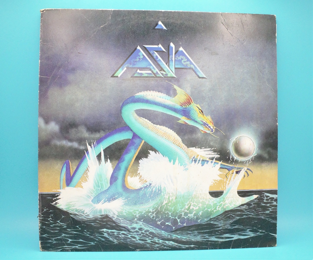 Vintage 80s Vinyl Asia Debut Album 1980s Rock Self-titled 12" Album ...