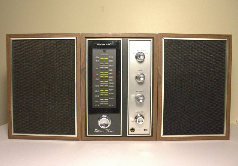 Vintage Stereo System Realistic Stereo Three AM/FM Receiver | Etsy