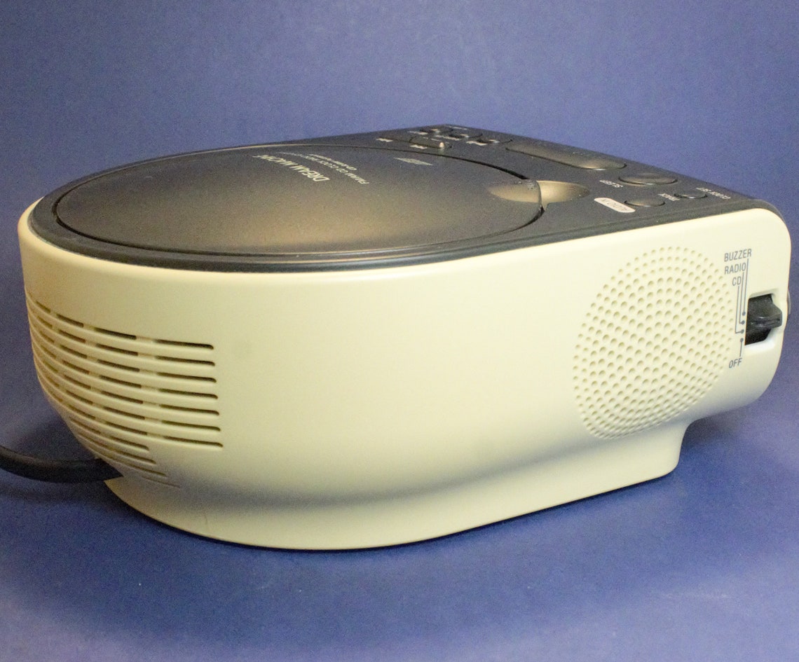 Vintage Sony CD Dream Machine Digital Alarm Clock Radio Green - Etsy