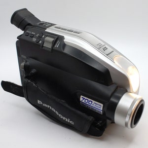 Vintage Panasonic Palmcorder Camcorder Video Camera Recorder Micro VHS ...