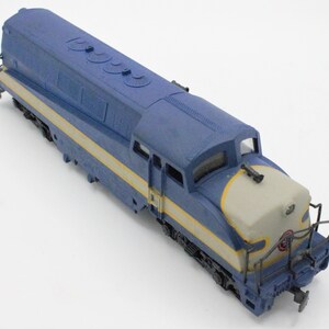Vintage HO Scale Electric Train Miniature Model Train Engine Motorized ...