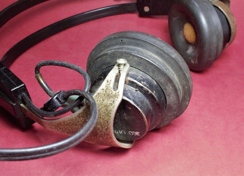 Vintage WW II Pilots Headset Fighter Bomber 1940s US Airfoce - Etsy