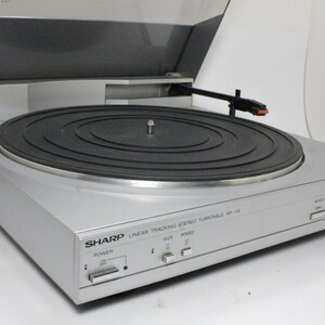 Vintage Sharp Linear Turntable Record Player High End Stereo Equipment ...
