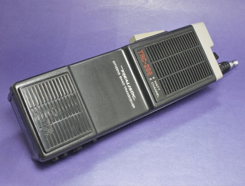 Vintage Portable CB Radio Realistic 6 Channel 5W Handheld - Etsy