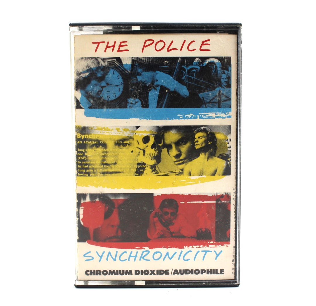 Vintage 1980s Cassette Tape the Police Synchronicity 1983 Album Cro2 ...