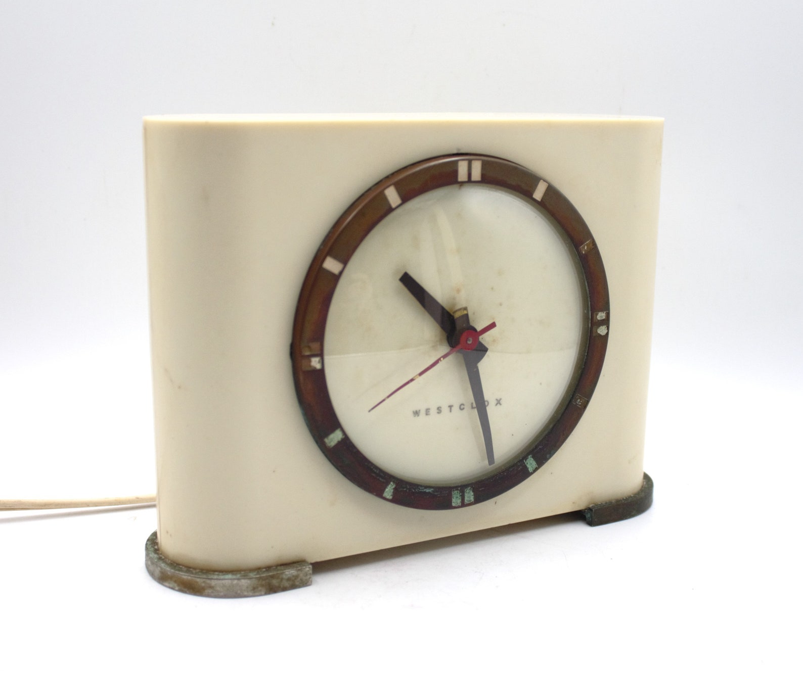 Vintage 1930s Art Deco Ben Franklin Alarm Clock Analog Dial - Etsy