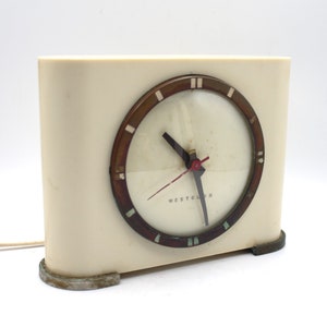Vintage 1930s Art Deco Ben Franklin Alarm Clock Analog Dial - Etsy