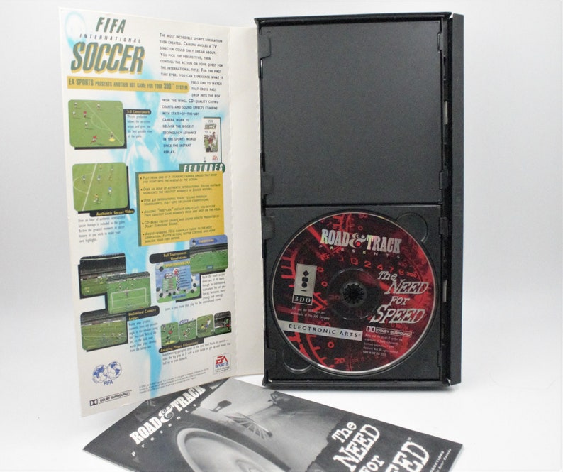 Vintage 3DO Game Need for Speed Road & Track Racing CD Video Game ...
