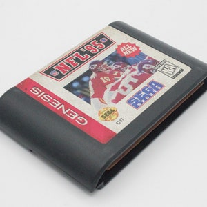 Vintage SEGA Game NFL 95 Original Genesis Video Cartridge SEGA Sports ...