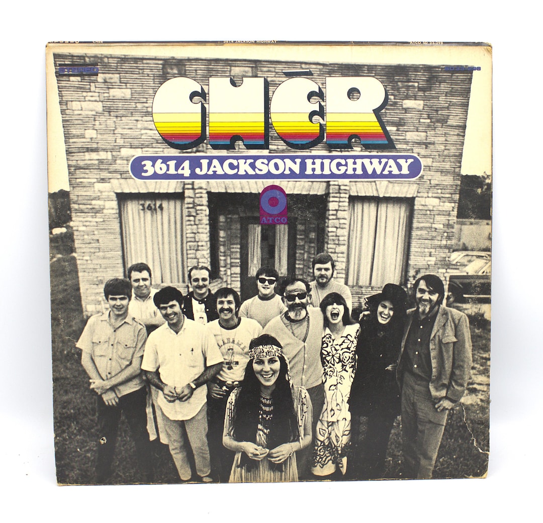 Vintage 60s Vinyl Cher 3514 Jackson Highway 1969 Album Gatefold Art ...