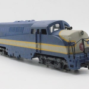 Vintage HO Scale Electric Train Miniature Model Train Engine Motorized ...
