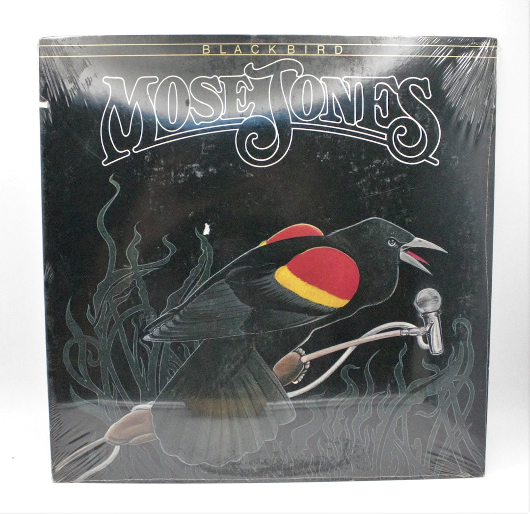 Vintage 70s Vinyl Mose Jones Blackbird Album Original Recording 12" LP ...