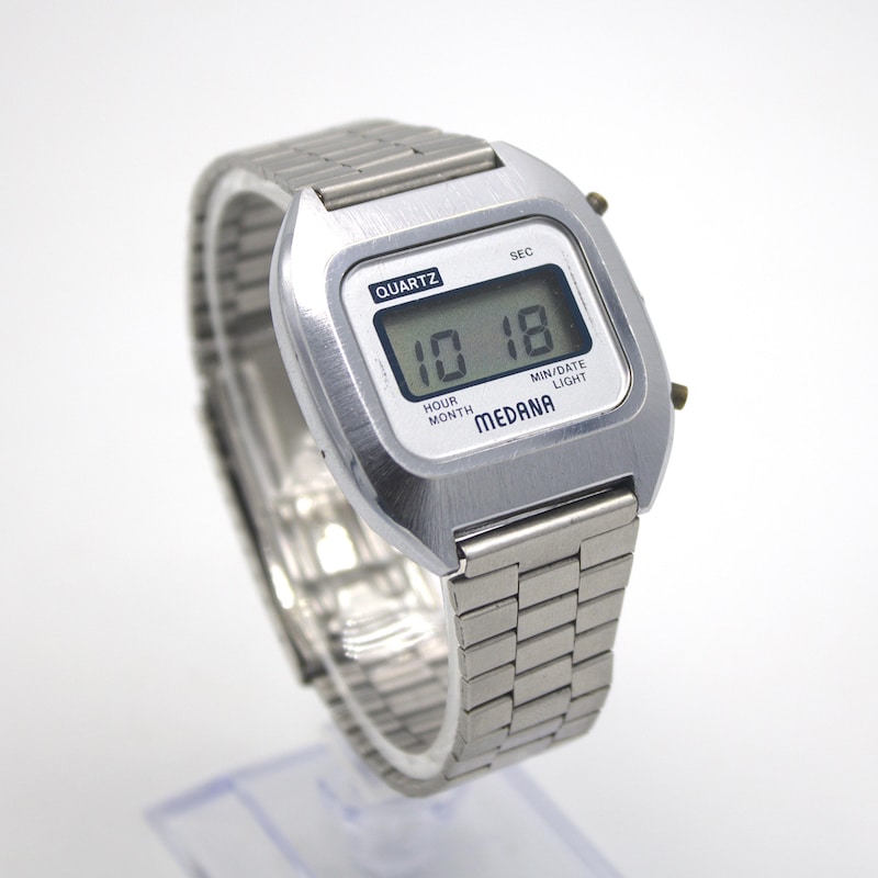 Mens Digital Vintage Watch - Etsy