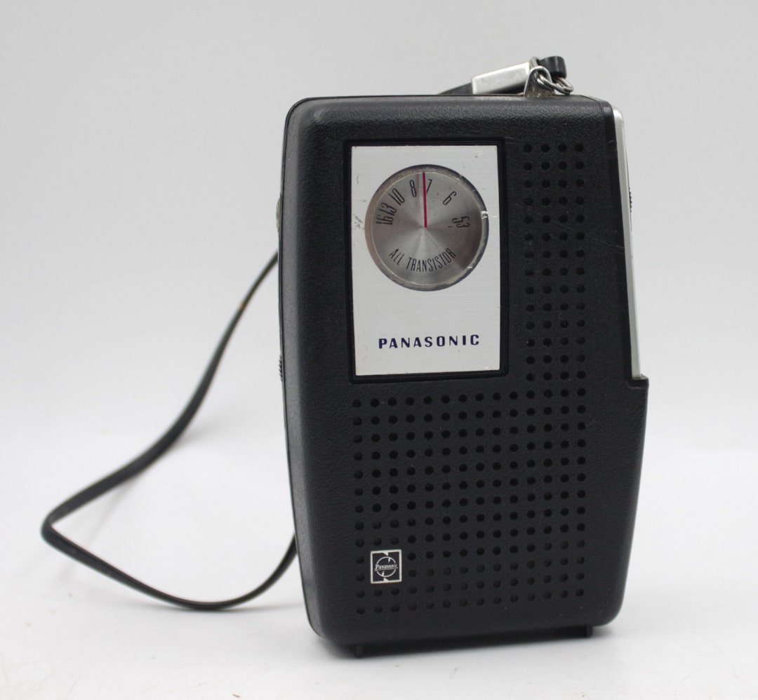 Vintage Panasonic Transistor Radio Solid State AM Receiver Mini Pocket ...
