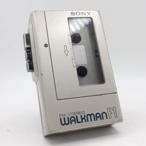 Vintage Sony Walkman F1 1980s Personal Stereo Cassette Tape Player FM ...