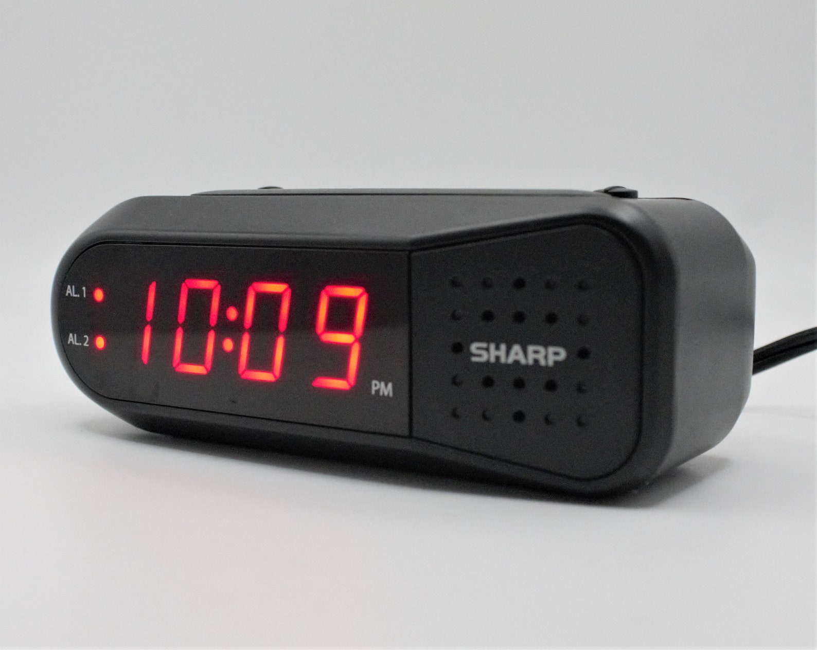 Vintage Digital Alarm Clock Red LED Lit Time Display Buzzer - Etsy