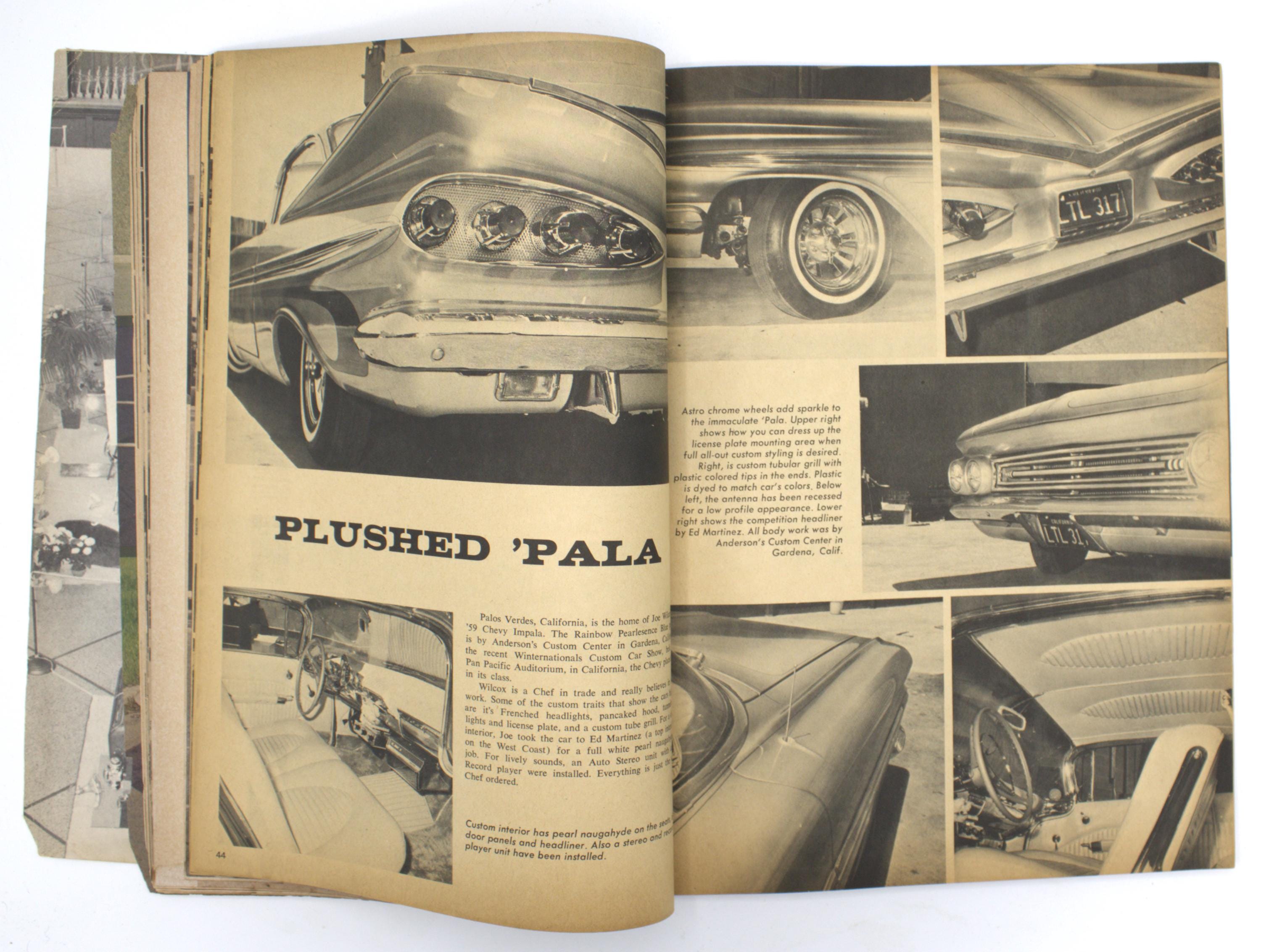 Vintage 1965 Popular Customs Magazine Classic Car Hot Rod Car Culture ...