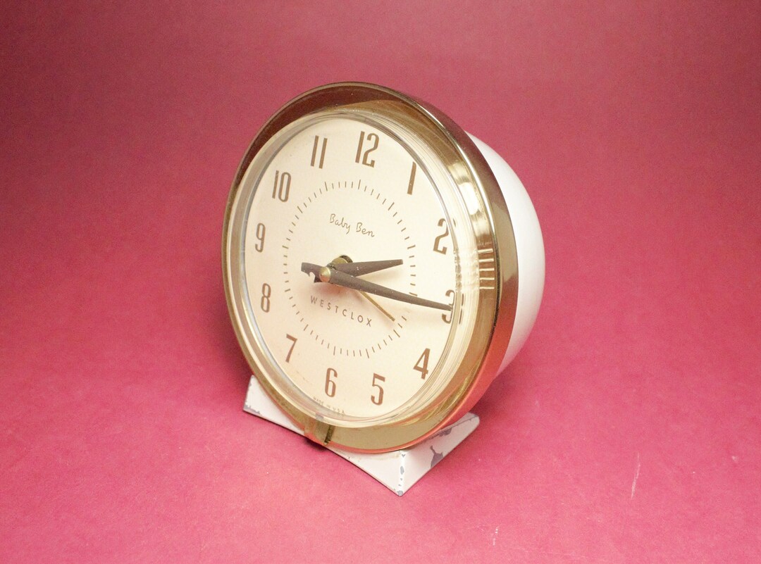 Vintage Mid-century Westclox Baby Ben Clock Brass Wind up - Etsy