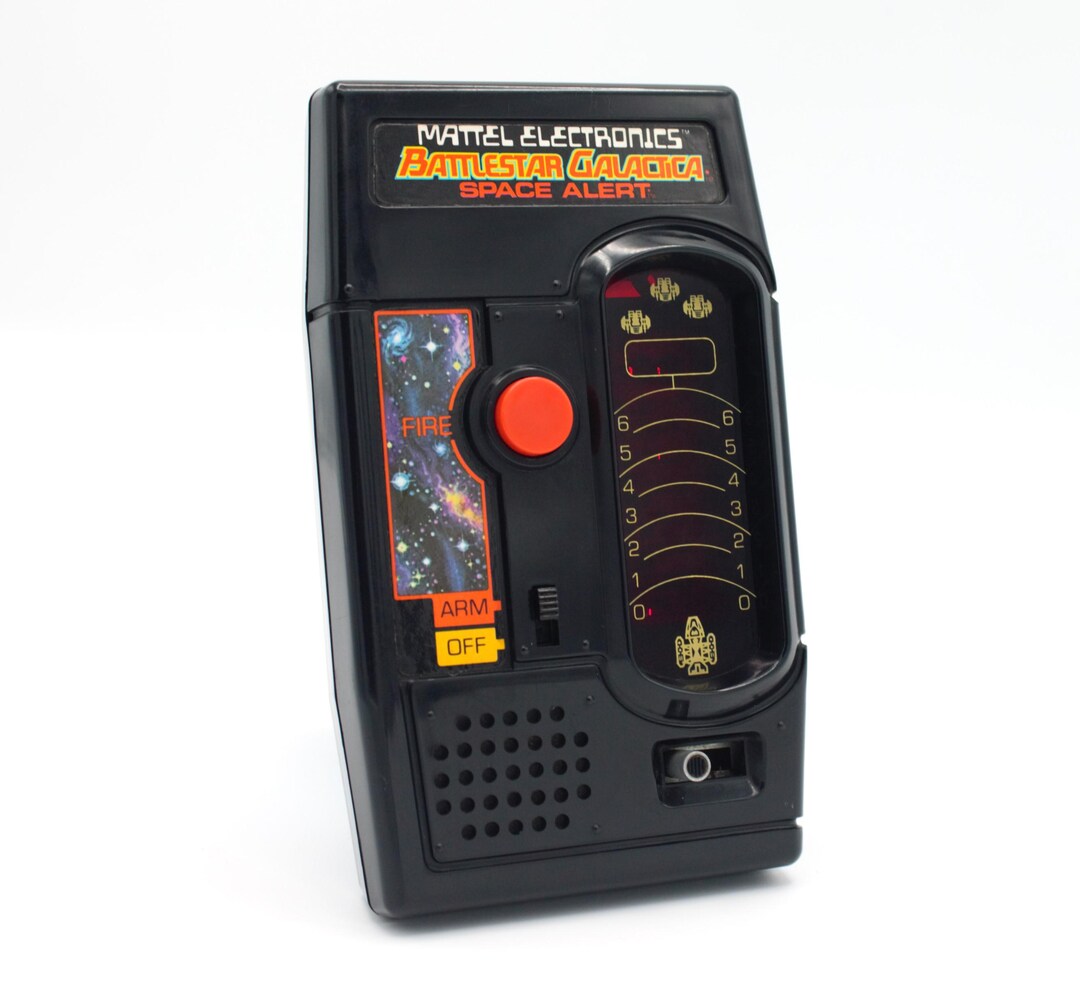 Vintage 1970's Battlestar Galactica Space Alert Mattel Electronics ...