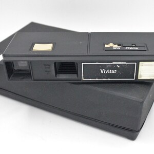 Vintage Pocket Camera Vivitar 600 Mini Point and Shoot Cam Built in ...