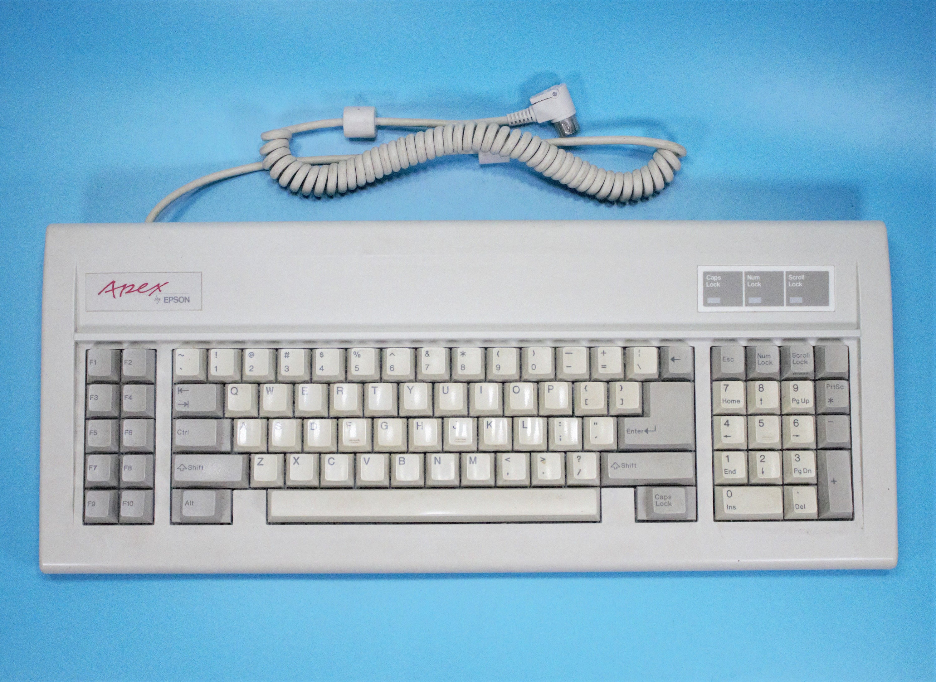 Vintage 1980s Apex Keyboard Unit Original Computer PC Hardware - Etsy