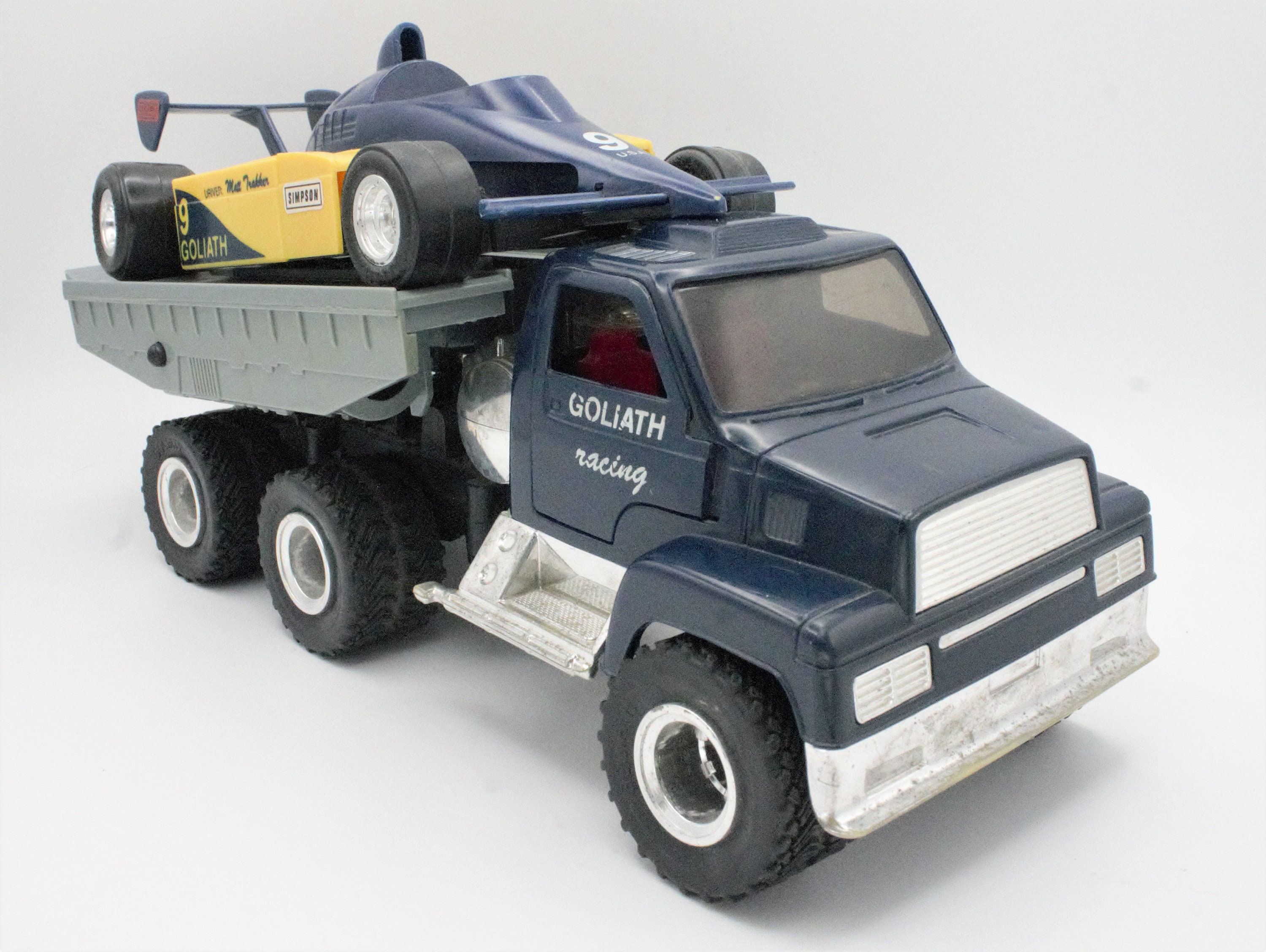 Vintage 1987 MASK Goliath Racing Transport Truck F1 Indy - Etsy