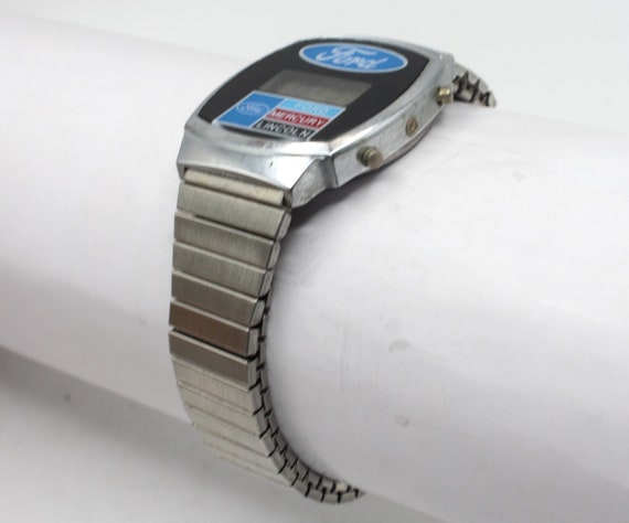 Vintage Ford Digital watch Mercury Lincon automotive … - Gem