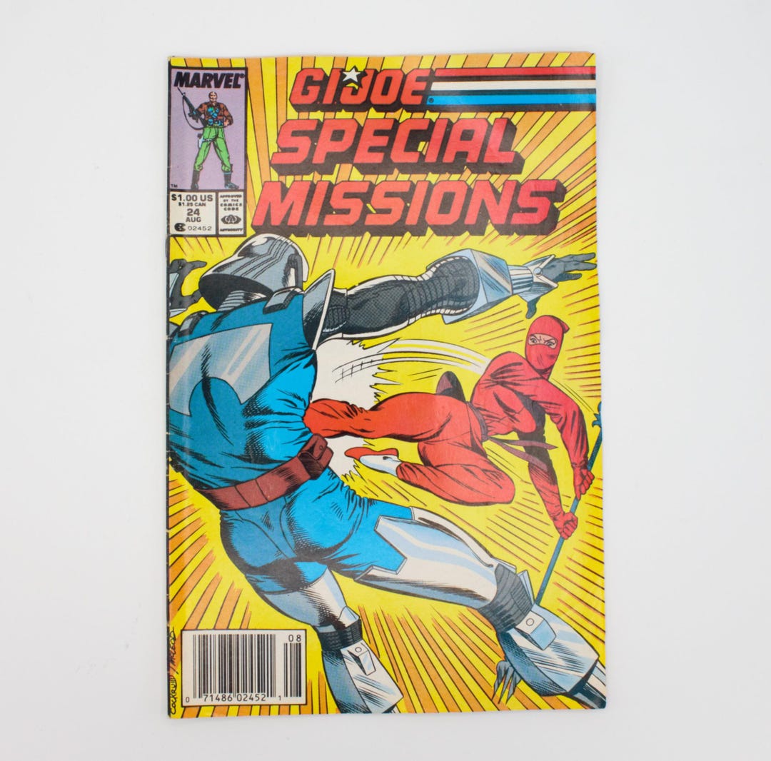 Vintage 1989 GI JOE Comic Book Issue 132 "ladies' Day" Jinx Cobra ...