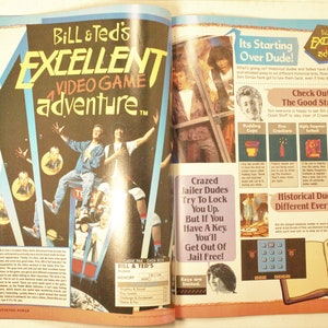 Nintendo Power 1991 Issue Robin Hood Bill & Teds Excellent - Etsy