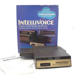 Vintage Intellivision Intellivoice Voice Synthesis Module Video Game ...