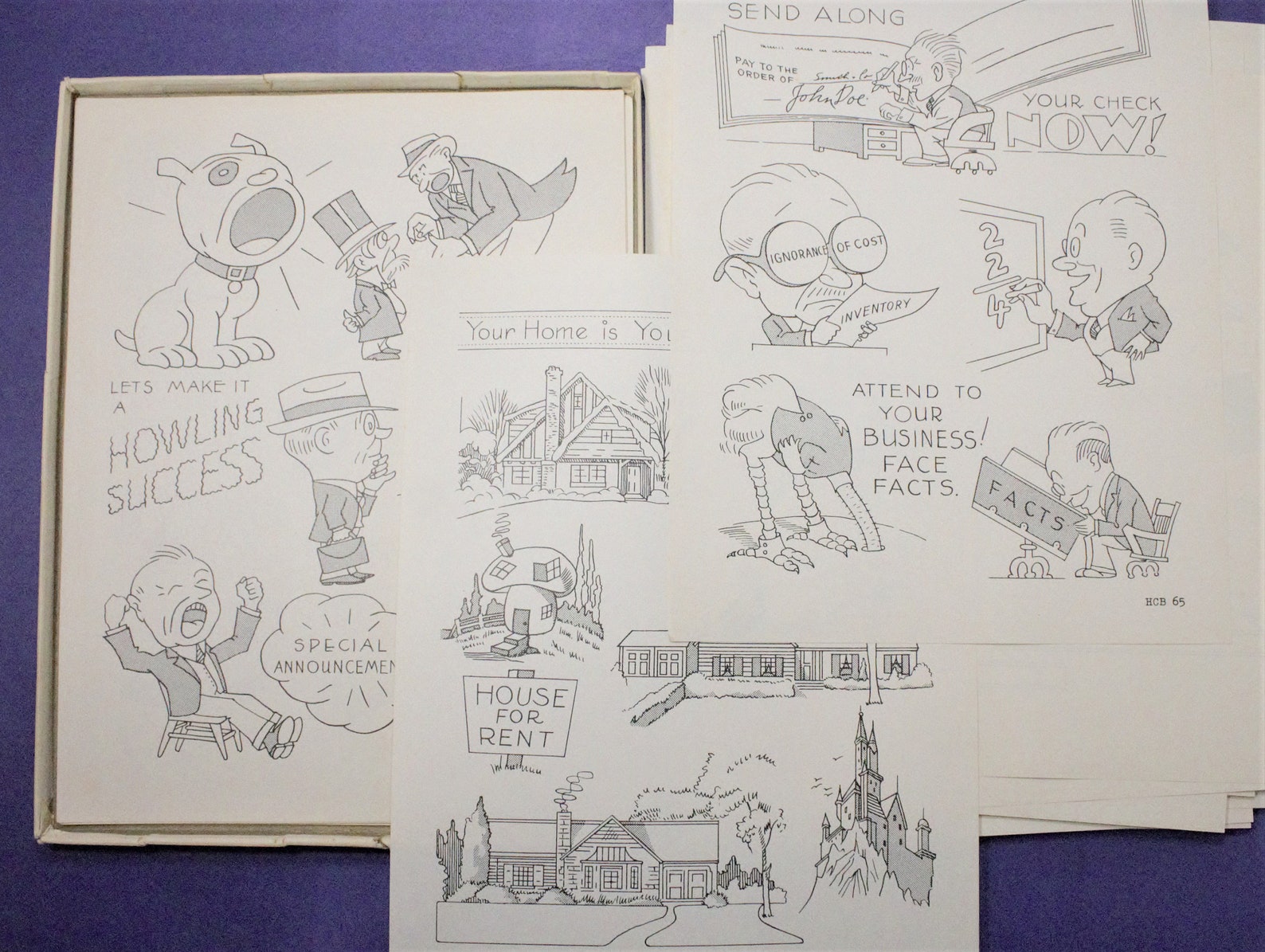 Vintage Clip Art Image Collection Mid-century Advertising - Etsy