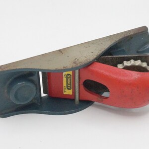 Vintage Stanley Wood Plane Hand Planer Tool Cast Iron Tempered Steel ...