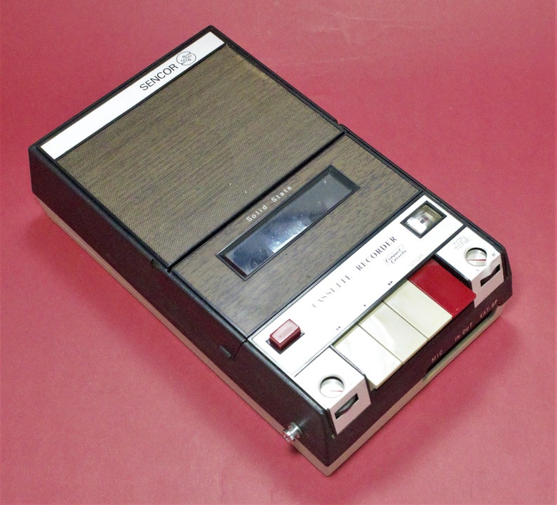 Vintage Interrogation Tape Cassette Recorder and Player - Etsy