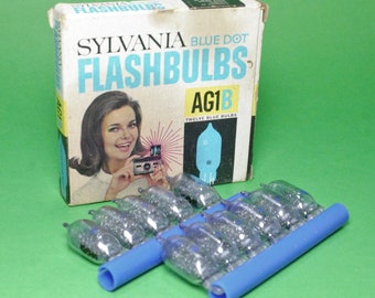 Blue Flash Bulbs - Etsy