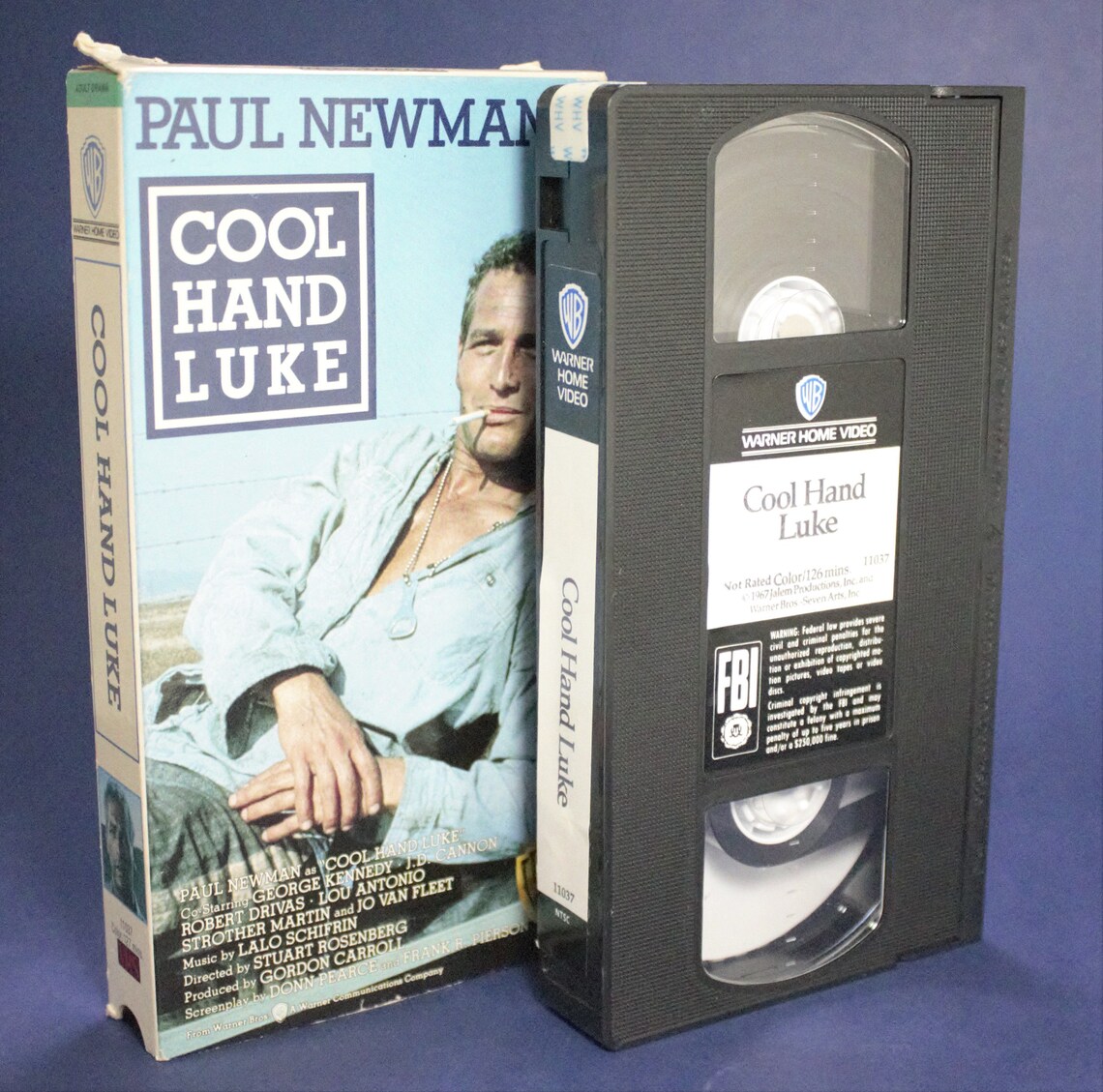 Vintage VHS Cool Hand Luke Movie Paul Newman 1967 Film Warner - Etsy