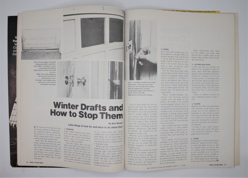 Vintage Handyman Magazine Home Craftsman Woodworking Hobbyist ...