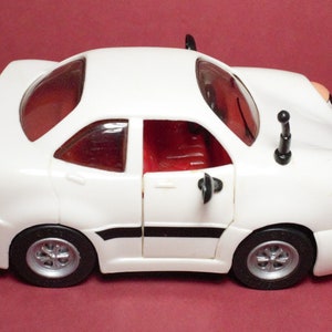 Vintage 1996 Chevron Car Sam Sedan No.1 Cute Animated - Etsy