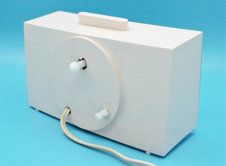 Vintage Mid-century Mod Alarm Clock Lighted Dial Electric - Etsy