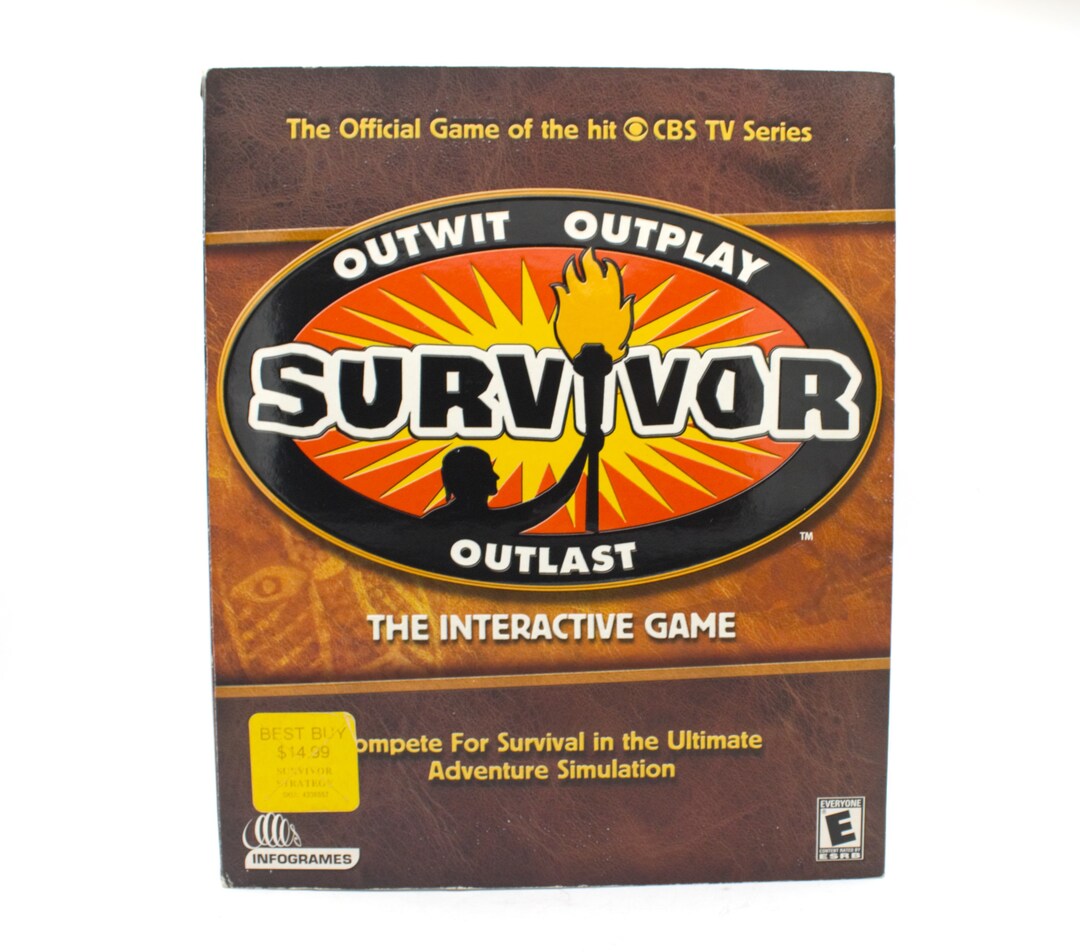 Vintage PC Game Survivor Tv Series Interactive Video Game CD Rom Disc ...