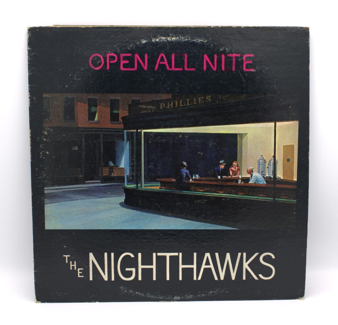 Vintage Nighthawks Vinyl 1976 Open All Night Original Recording Stereo ...